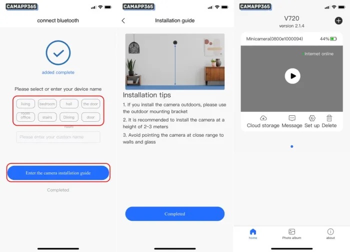 V720 Camera Manual - Setup, Connection, and Troubleshooting Guide | V720